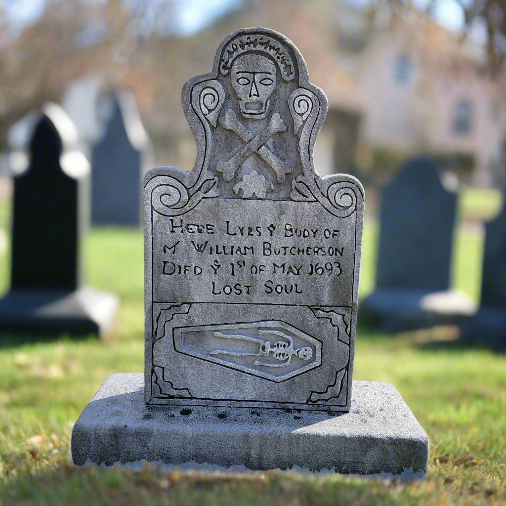 William Butcherson (Hocus Pocus) Tombstone – Screamfest Studios